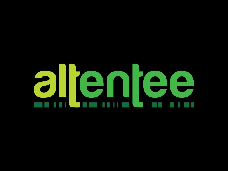 Elegant, Playful, Software Logo Design for altentee by Unkei | Design ...