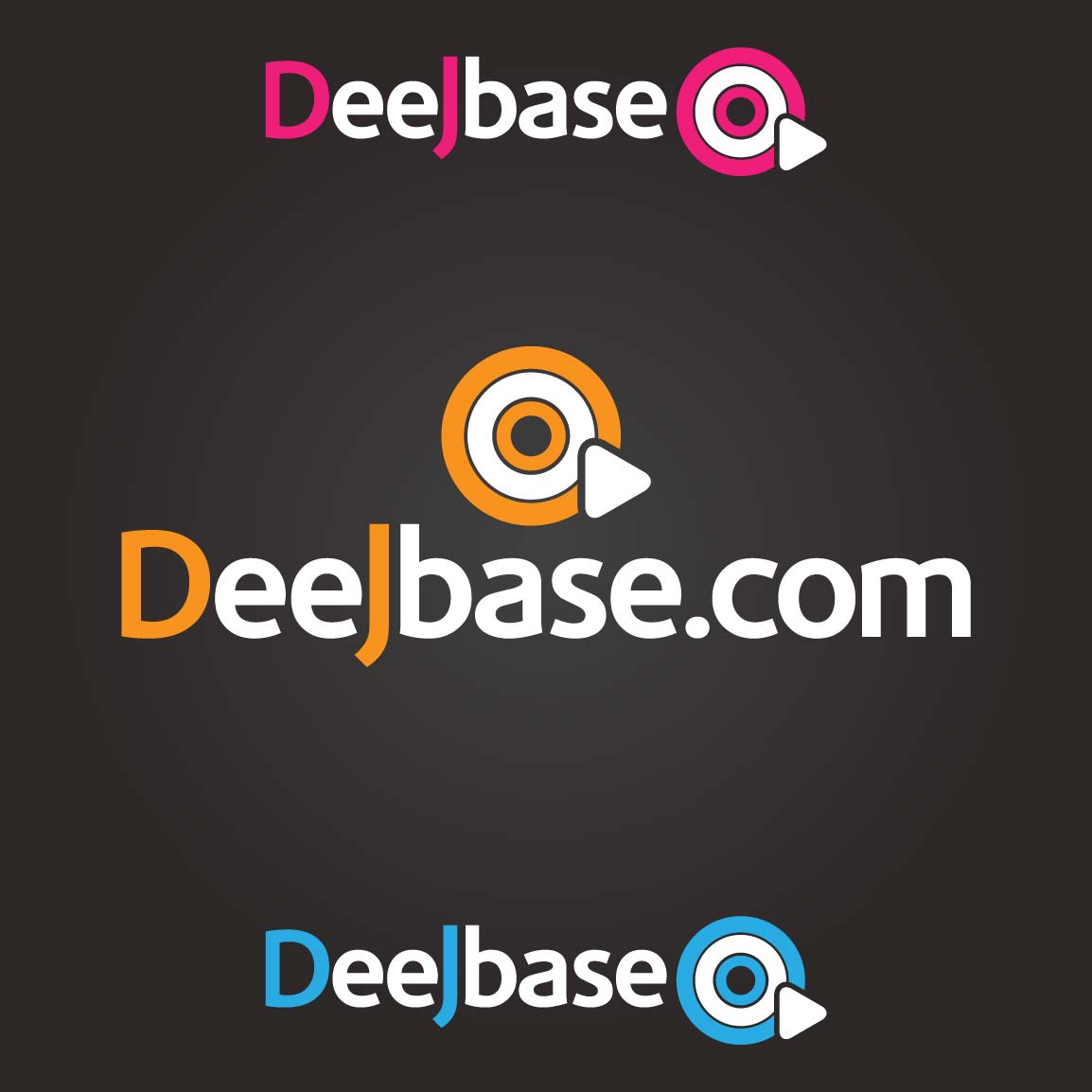 Bold, Modern, Social Logo Design for DeeJBase.Com by Fanol Ademi ...