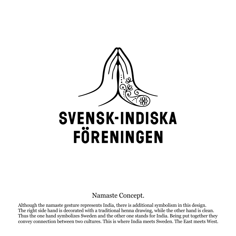 Colorful, Upmarket, Events Logo Design for Svensk-Indiska Föreningen by ...