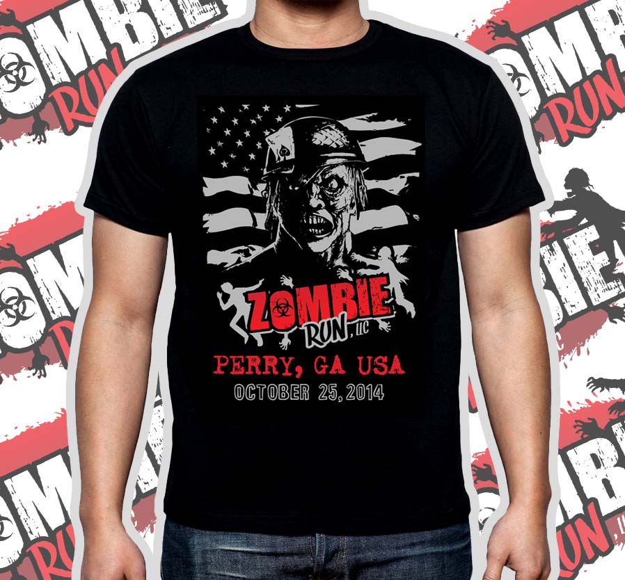 T-shirt Design for Zombie Run, LLC by NILDesigns | Design #4401330
