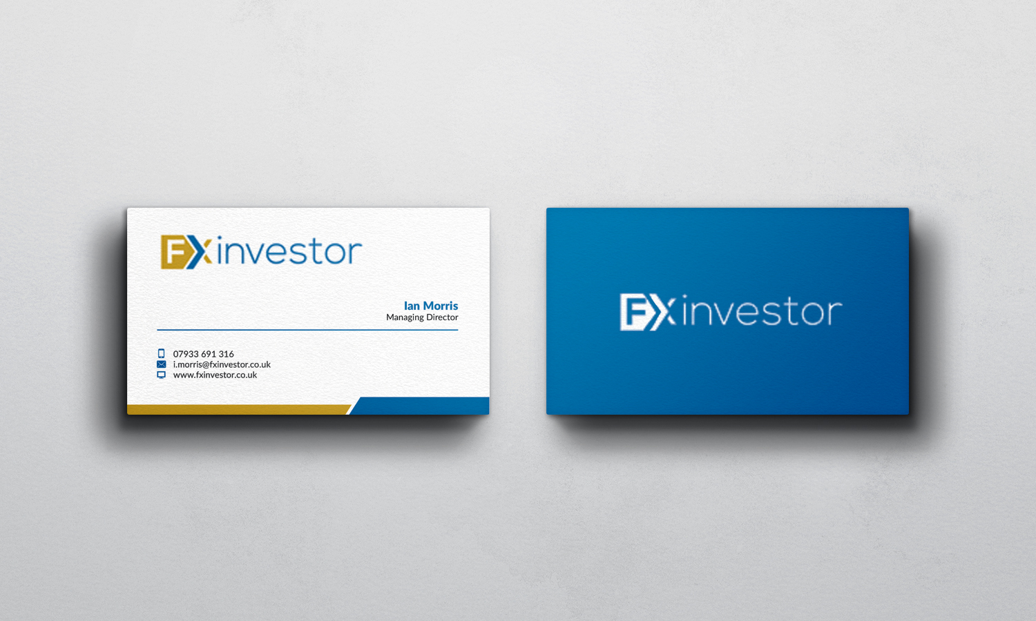 Financial Business Card Design for a Company by nuhanenterpriseIT ...