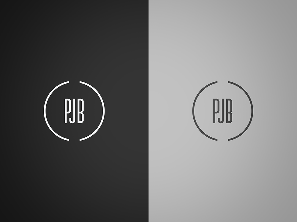 Serious, Upmarket, Clothing Logo Design for PJB by iamf | Design #1260812