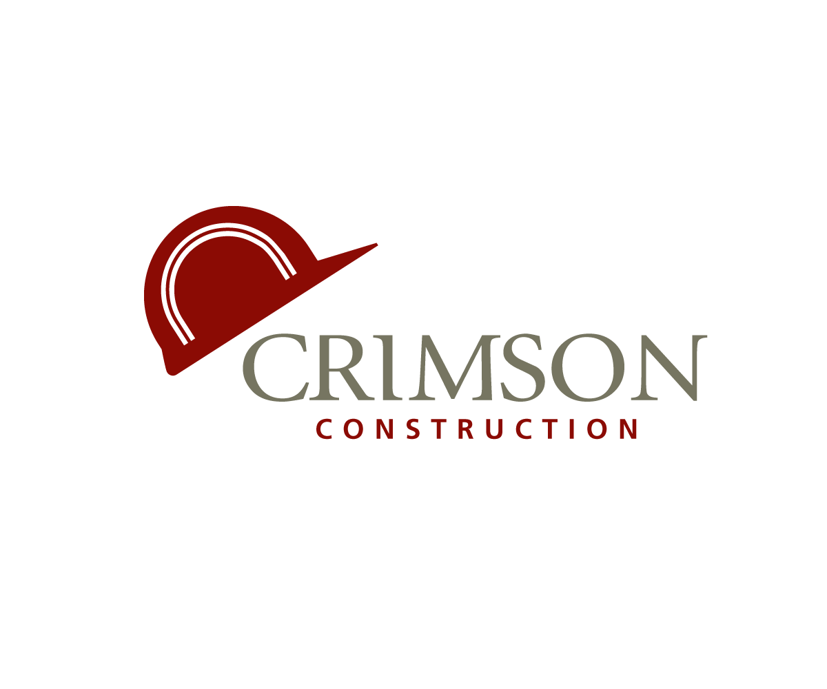 Construction Logo Design for Crimson Construction by Redneck | Design ...