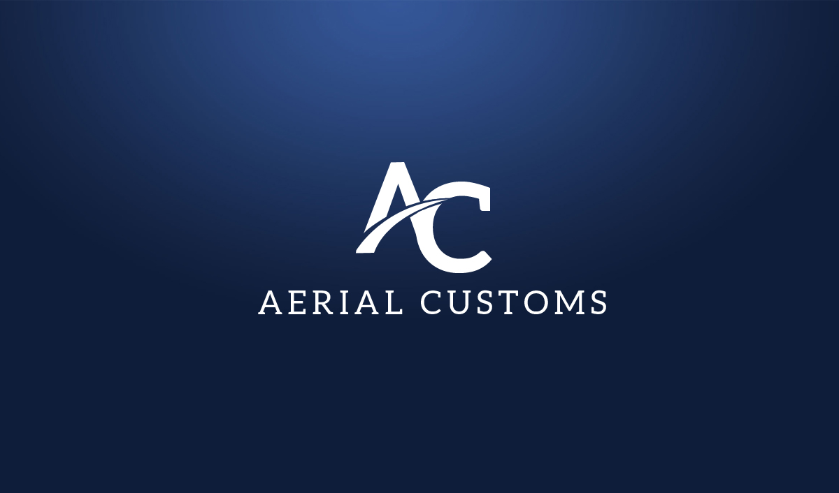 Logo Design for Aerial Customs™ by Neela | Design #4380548