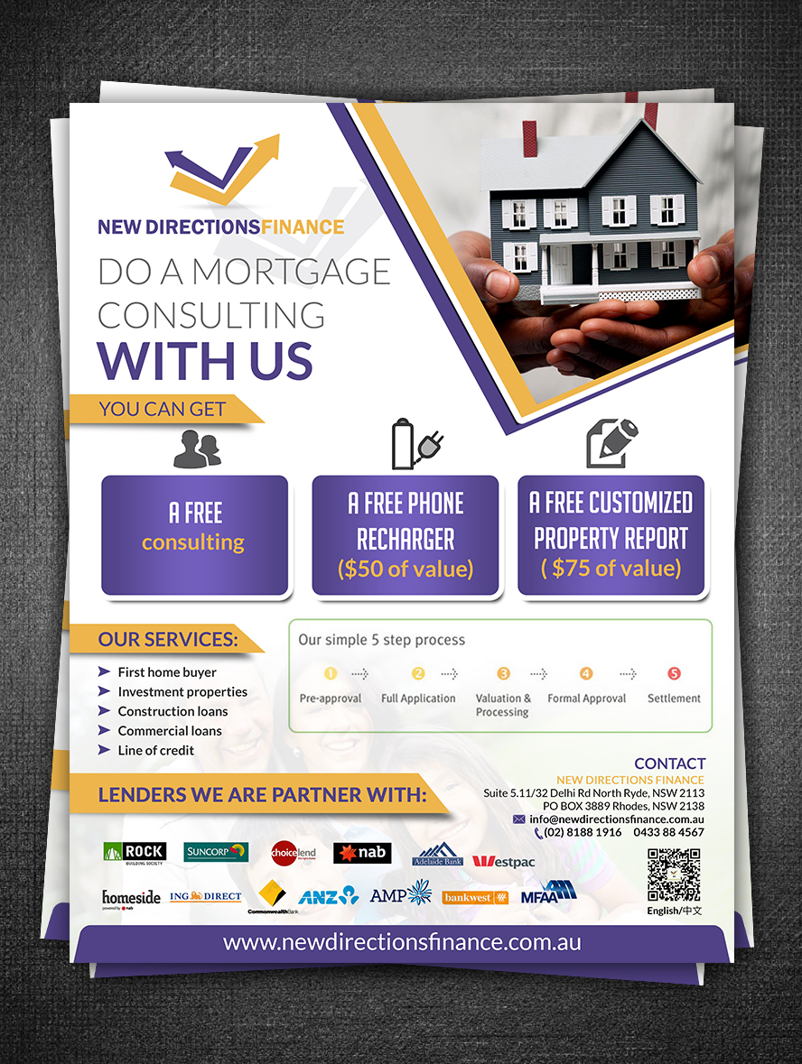 Finance Flyer Design for a Company by ESolz Technologies | Design #4438128