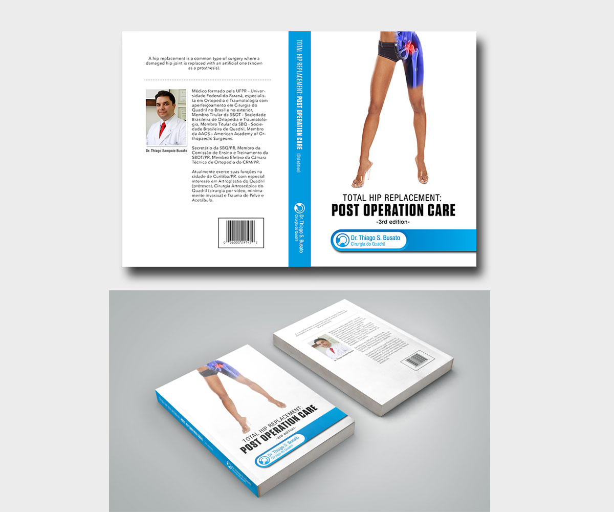 Elegant, Serious, Health Book Cover Design for a Company by mcoco ...