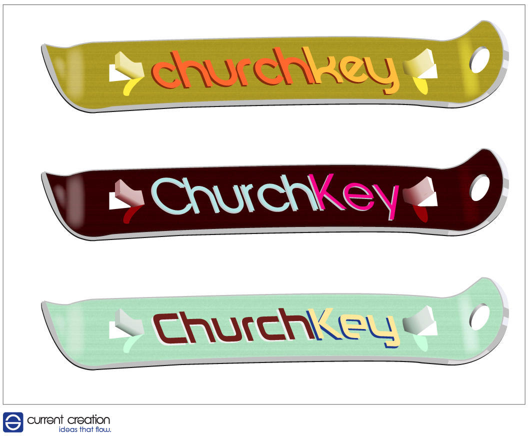 Elegant, Playful, Business Logo Design for ChurchKey by Current ...