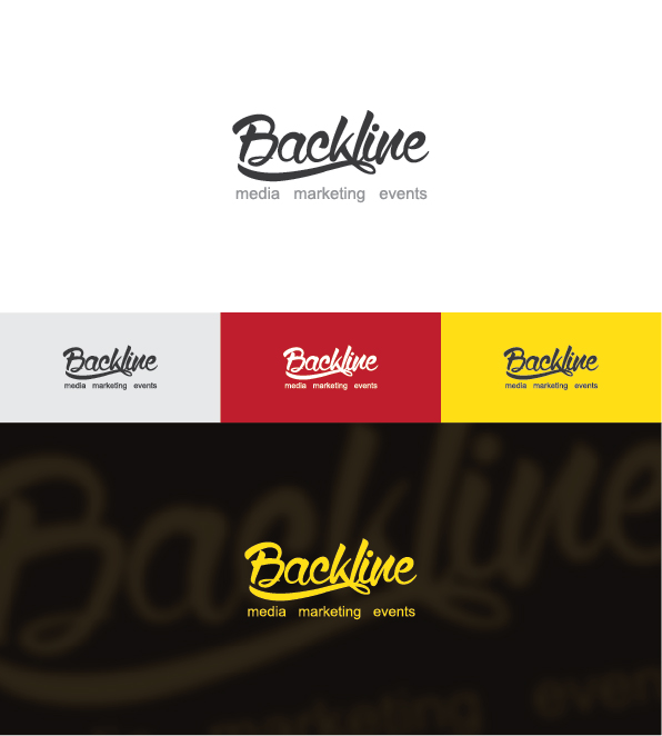 Marketing Logo Design for backline. Media | Marketing | Events by ...