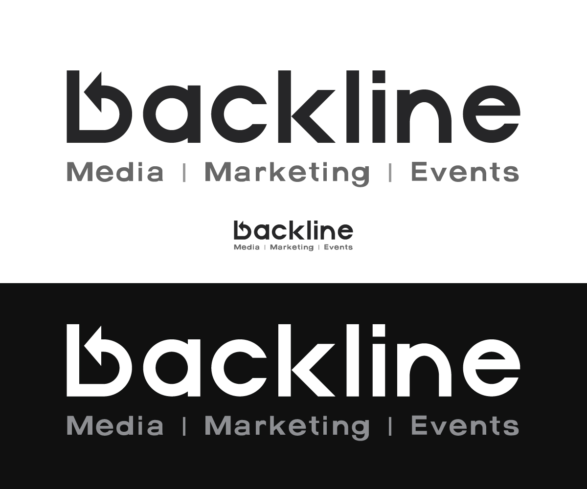Marketing Logo Design for backline. Media | Marketing | Events by ...