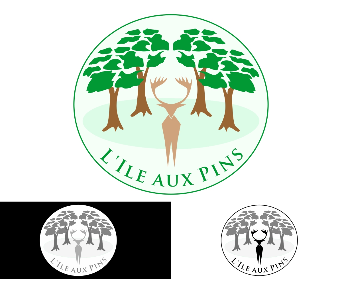Modern, Upmarket, Communications Logo Design for L'Ile aux Pins by Mstudios-Chris | Design #5221770