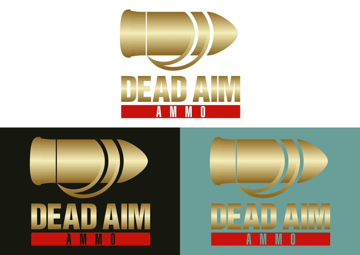 Masculine, Elegant, It Company Logo Design for Dead Aim Ammo by ...