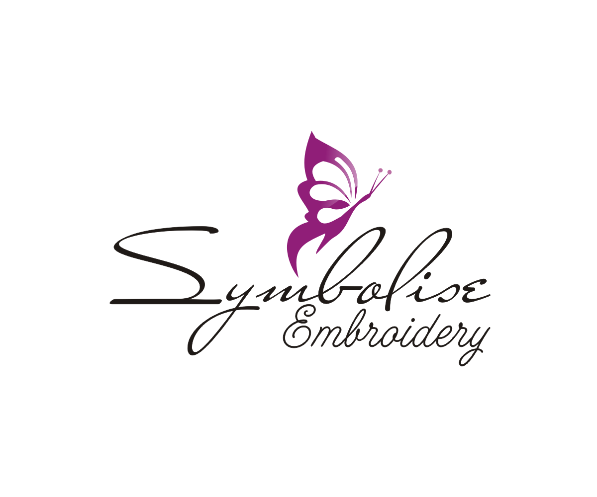 Embroidery Logo Design for Symbolise (top line) embroidery (underneath ...