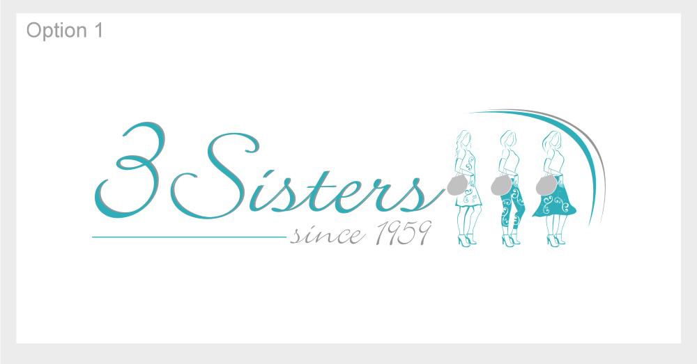 Playful, Upmarket, Boutique Logo Design for 3 Sisters (since 1959) by ...