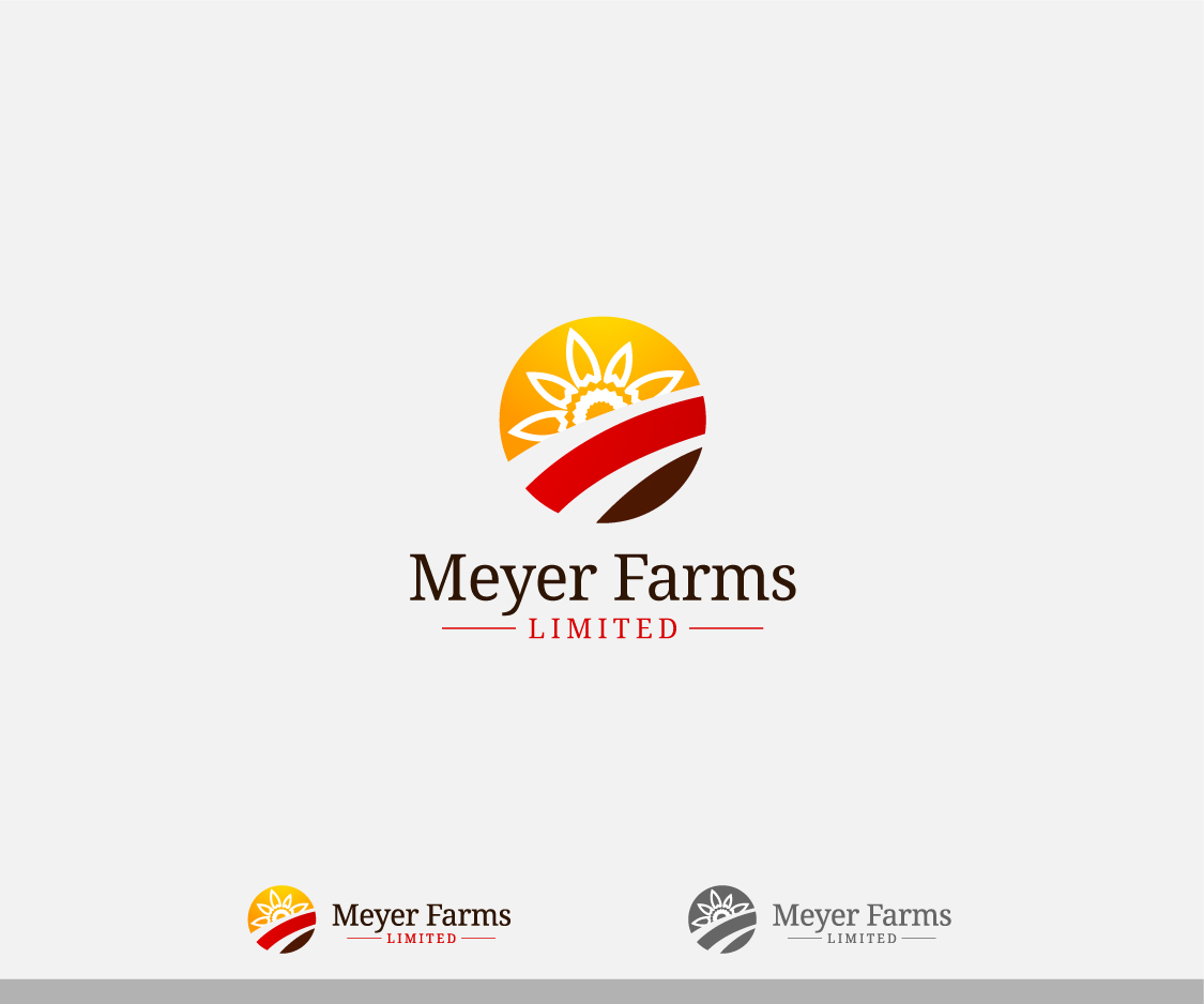 Bold, Modern, Farm Logo Design for Meyer Farms Ltd. by ideaz2050 ...