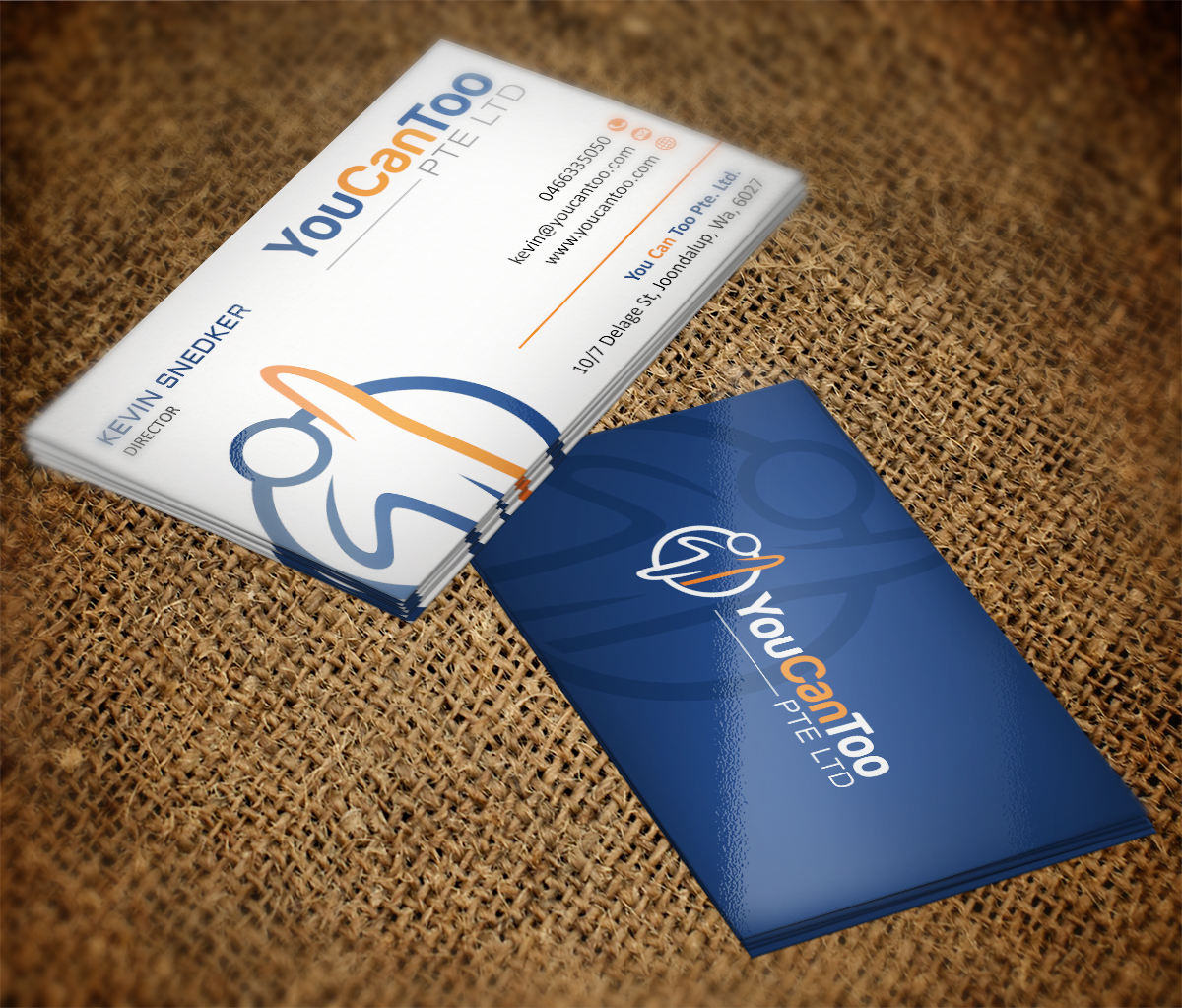 Training Business Card Design for You Can Too Pte Ltd by MT | Design ...