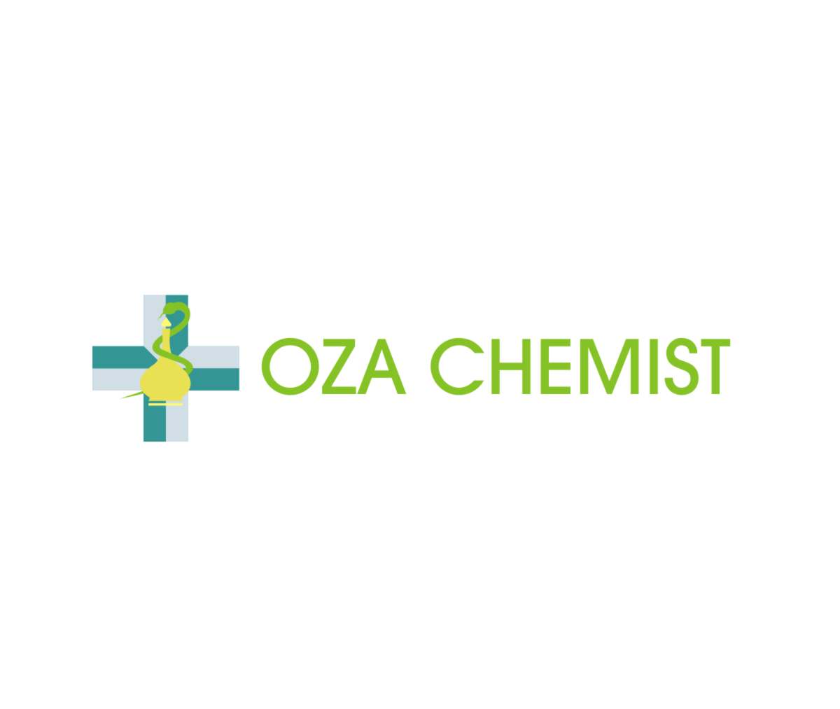 Serious, Masculine, Pharmacy Logo Design for Oza Chemist by BRAVOart ...