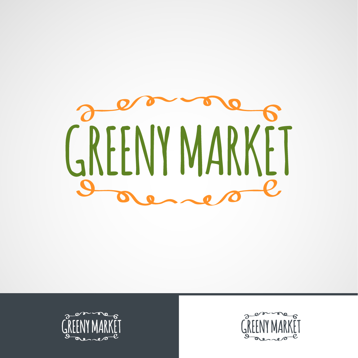Elegant, Playful, Sustainability Logo Design for Greeny Market by Fanol ...