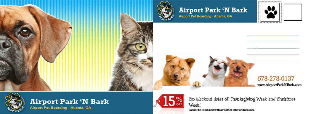 Pet Postcard Design for a Company by ahtdesigns | Design #4567591