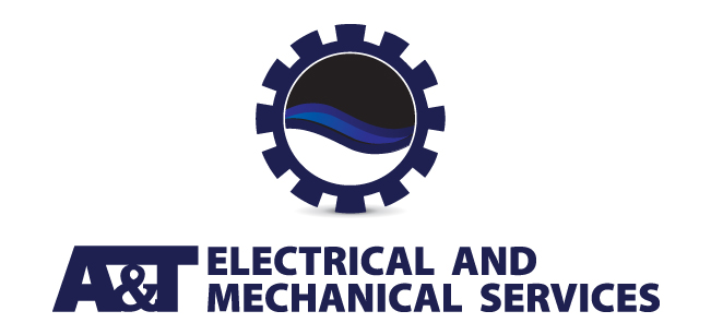 Masculine, Bold, Electrical Logo Design for A&T Electrical and ...