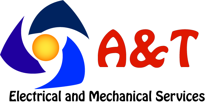 Masculine, Bold, Electrical Logo Design for A&T Electrical and ...