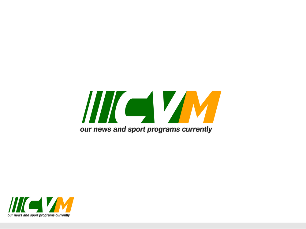 Bold, Serious, Business Logo Design for CVM TV or CVM Television and ...