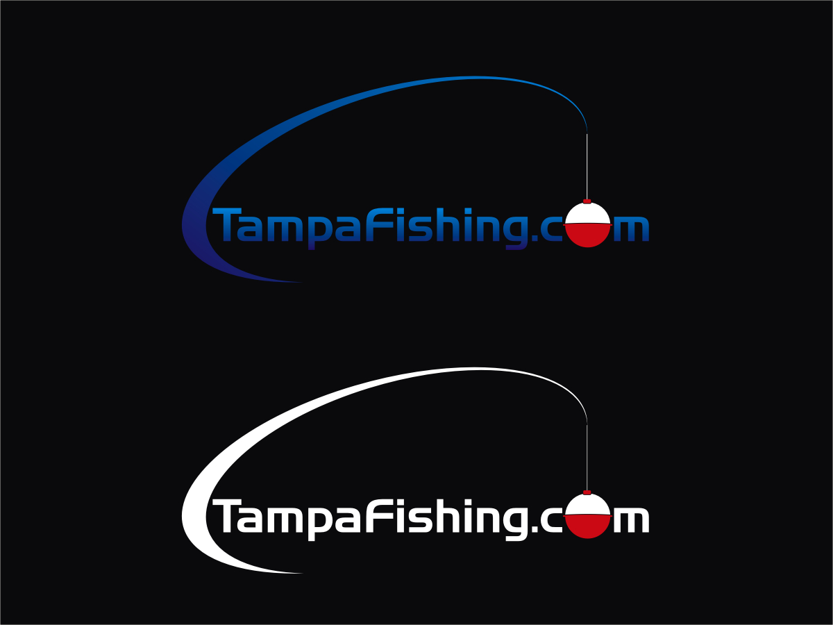 Bold, Modern, Domain Logo Design for TampaFishing.com by R16 | Design ...