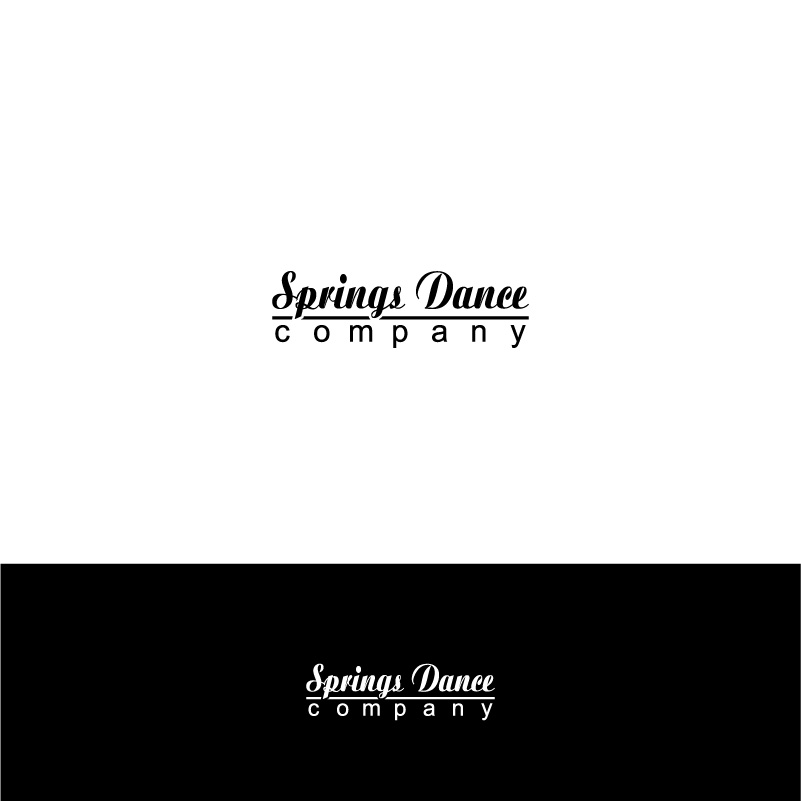 Bold, Masculine, Education Logo Design for Springs Dance Company by ...