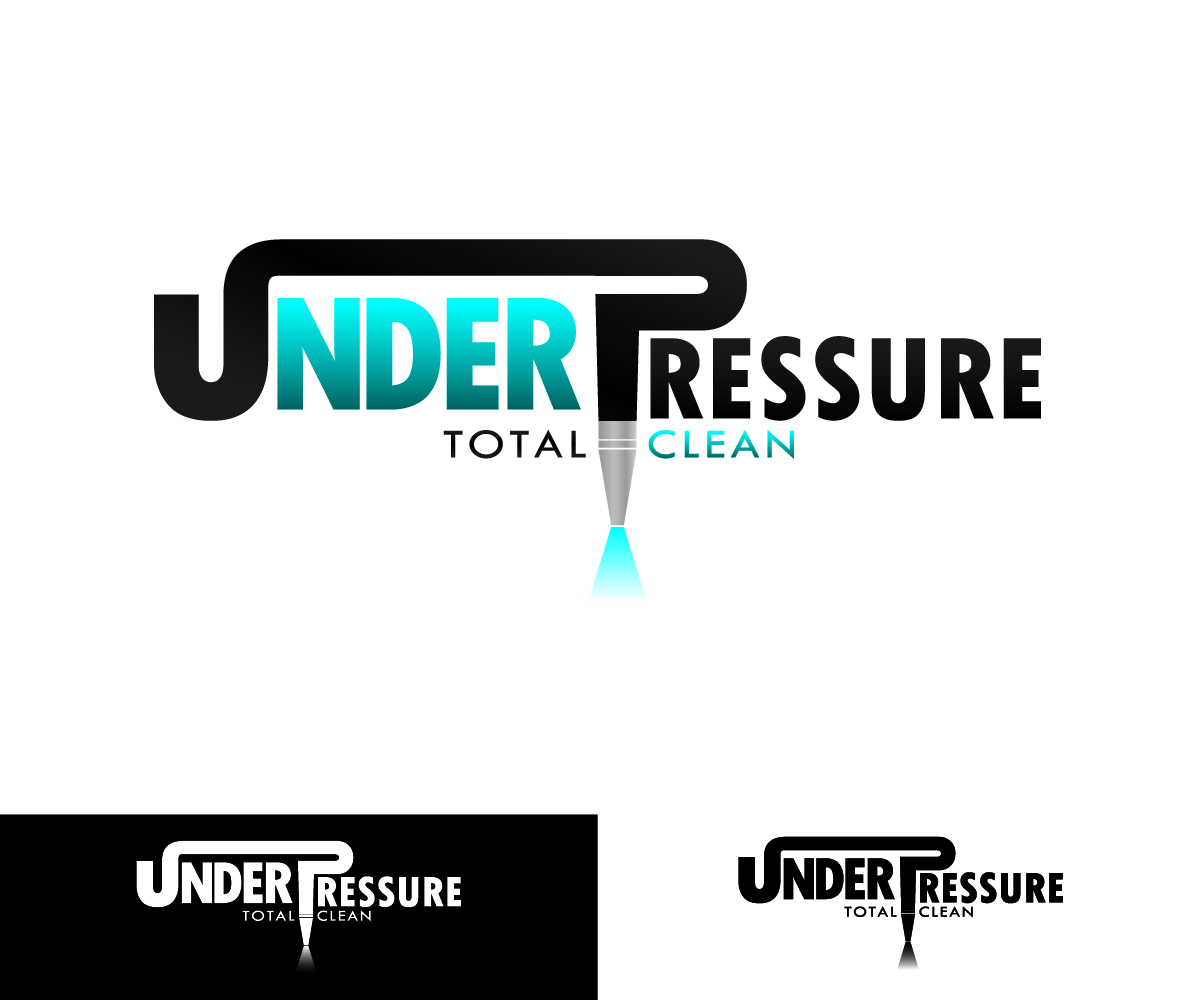 Elegant, Playful, Pressure Cleaning Logo Design for Under Pressure ...