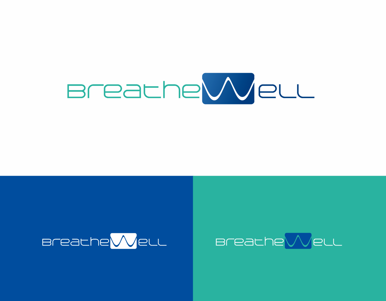 Elegant, Playful, Medical Logo Design for Breathe Well by PinkOrange ...