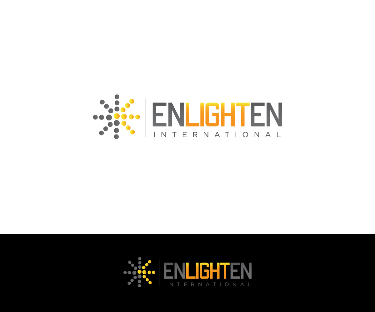 Modern, Upmarket, Industrial Logo Design for enlighten international by ...
