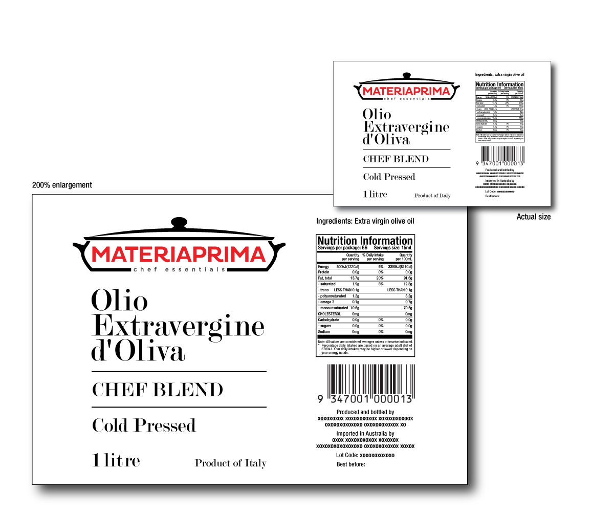 Serious, Professional, Kitchen Label Design for a Company by Simon Hon ...