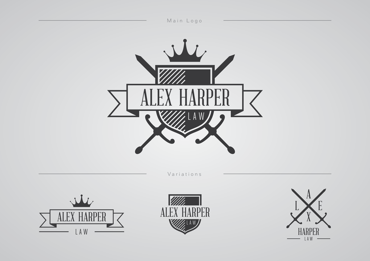 Professional, Masculine, Business Logo Design for Alex Harper ...