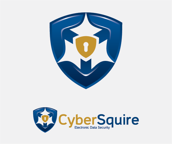 Security Logo Design for CyberSquire by deZoel | Design #4679796