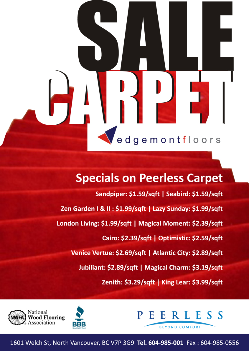 Upmarket, Modern, Flooring Flyer Design for Edgemont Floors by ...