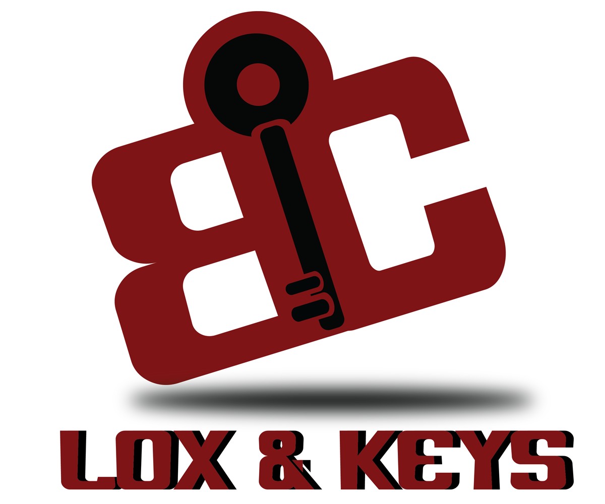 Professional, Bold, Locksmith Logo Design for B.C. LOX & KEYS ...
