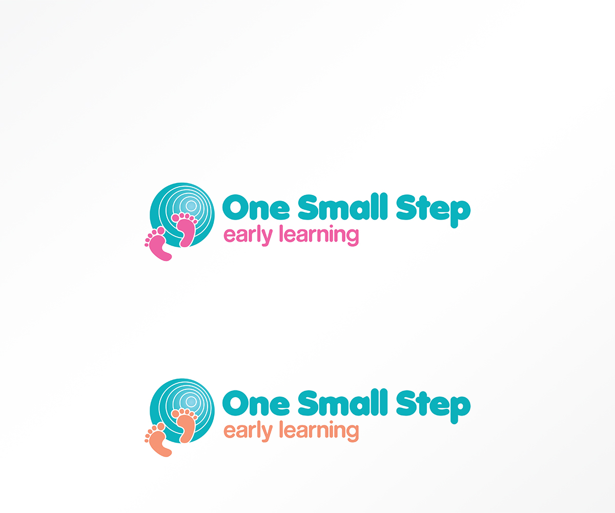 Personable, Elegant, Childcare Logo Design for One Small Step - Early ...