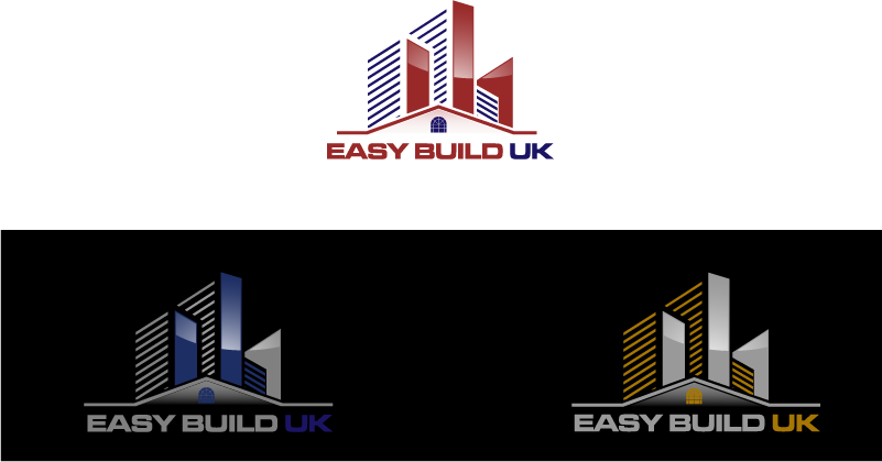 Modern, Masculine, Building Logo Design for EB.UK/eb.uk/Easy Build UK ...