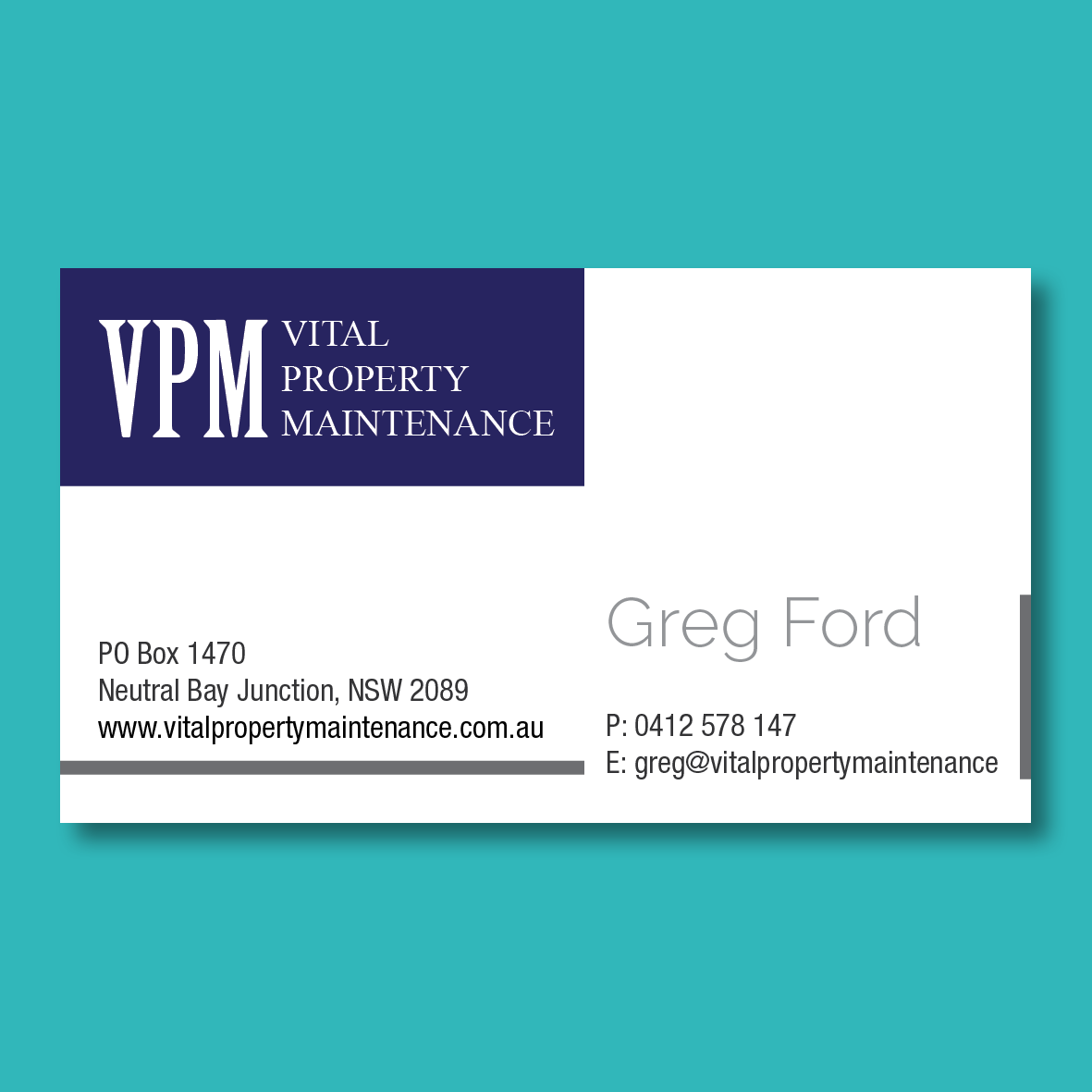 Property Maintenance Business Card Design for a Company by dotnot ...