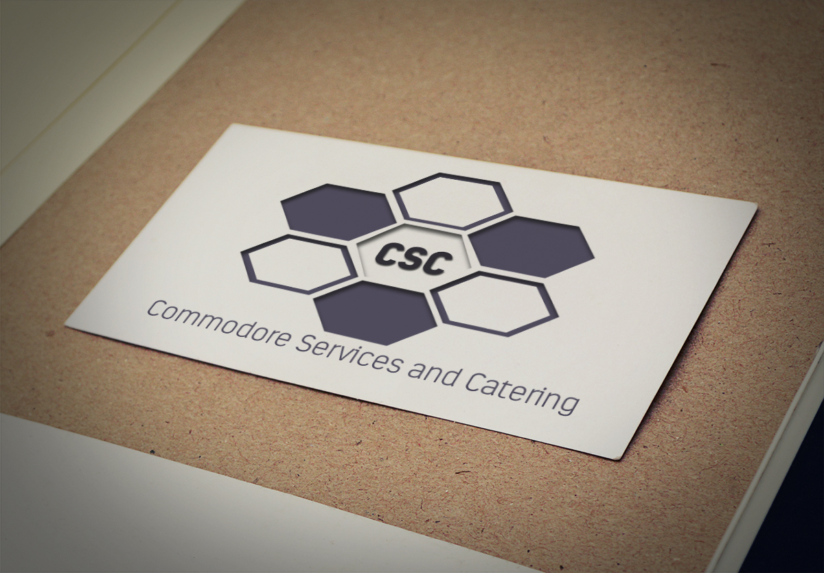 Modern, Professional, Catering Logo Design for Commodore Services and ...