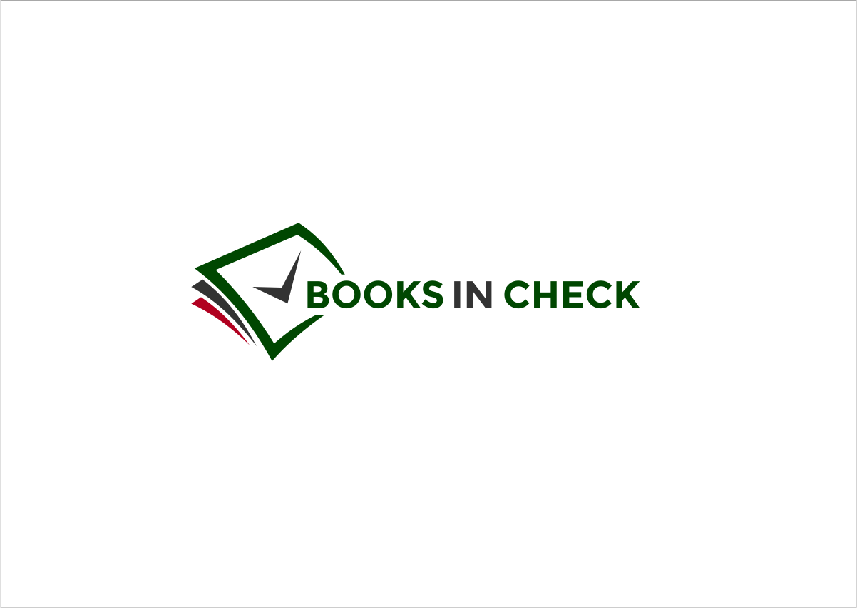 Accounting Logo Design for Books In Check, Inc. by squarepixel | Design ...