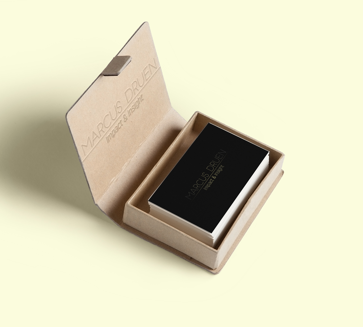 Business Logo Design for Marcus Druen - Impact & Insight by lukasgr ...