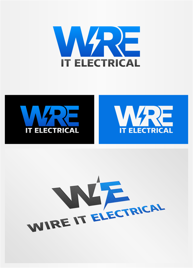 Elegant, Playful, Electrical Logo Design for WIRE IT ELECTRICAL by ...