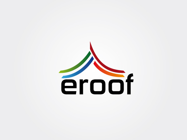 Bold, Modern, Roofing Logo Design for eroof by Bobdesigns | Design #228674