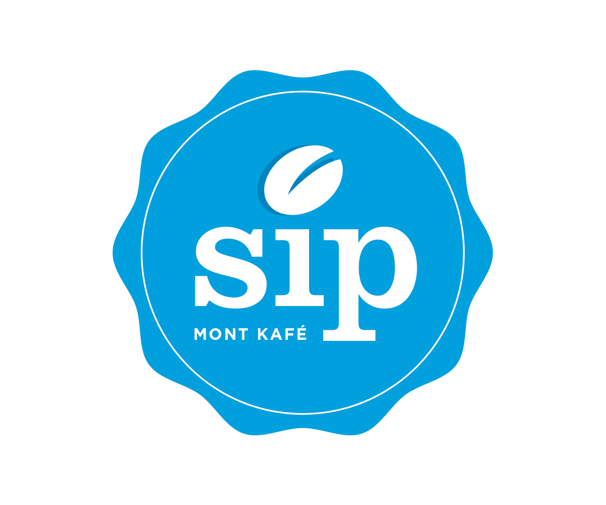Modern, Upmarket, Cafe Logo Design for Sip (Mont Kafé is the tag line ...