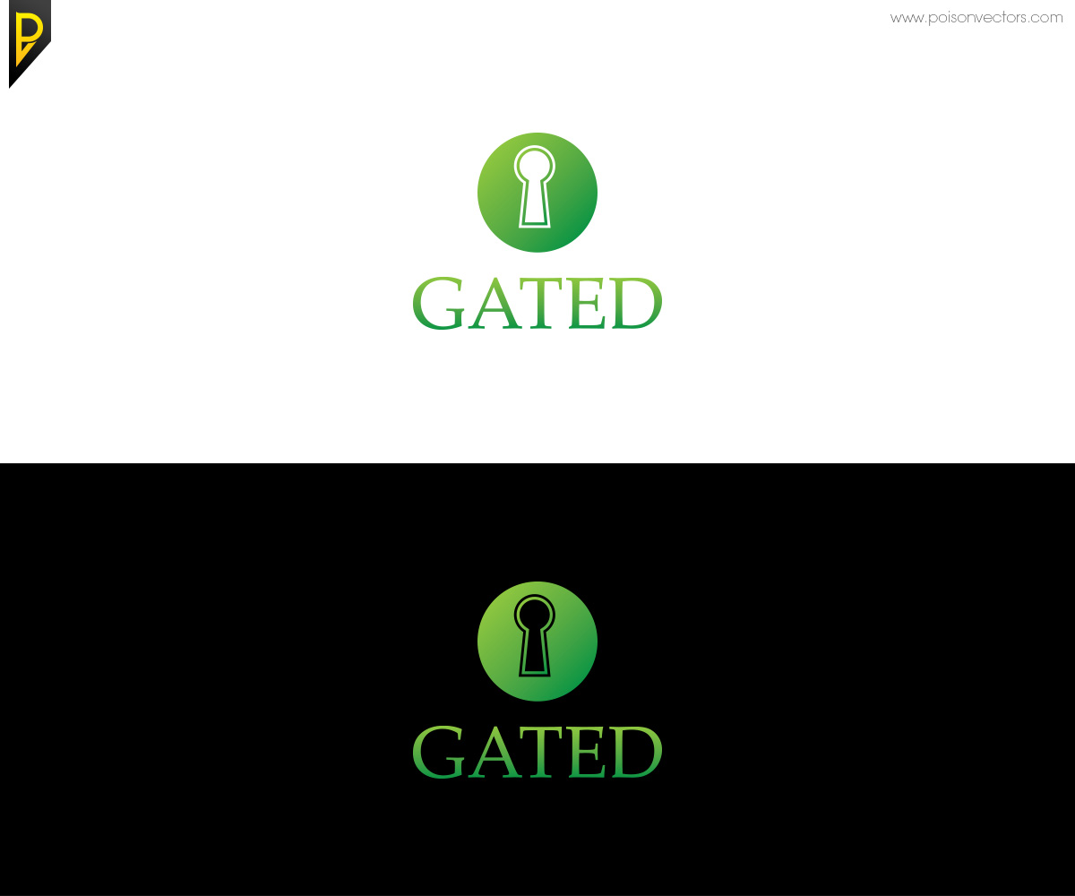 Upmarket, Modern, Management Logo Design for GATED and a sleek looking ...