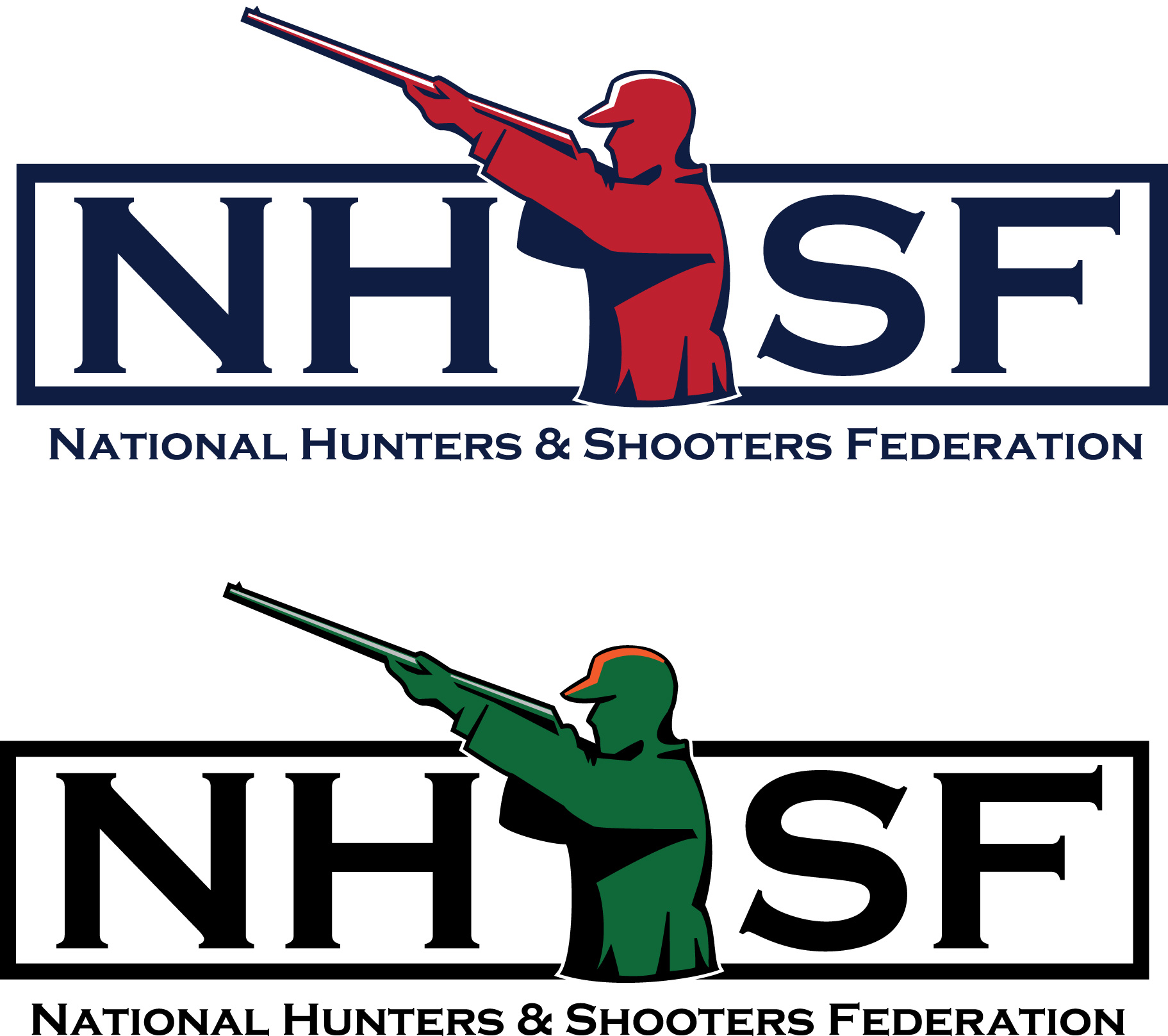 Logo Design for NH&SF - National Hunters & Shooters Federation by ...