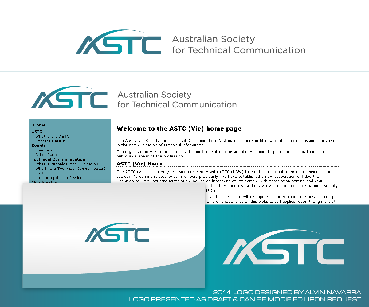 Communication Logo Design for ASTC by alvinnavarra | Design #4898729