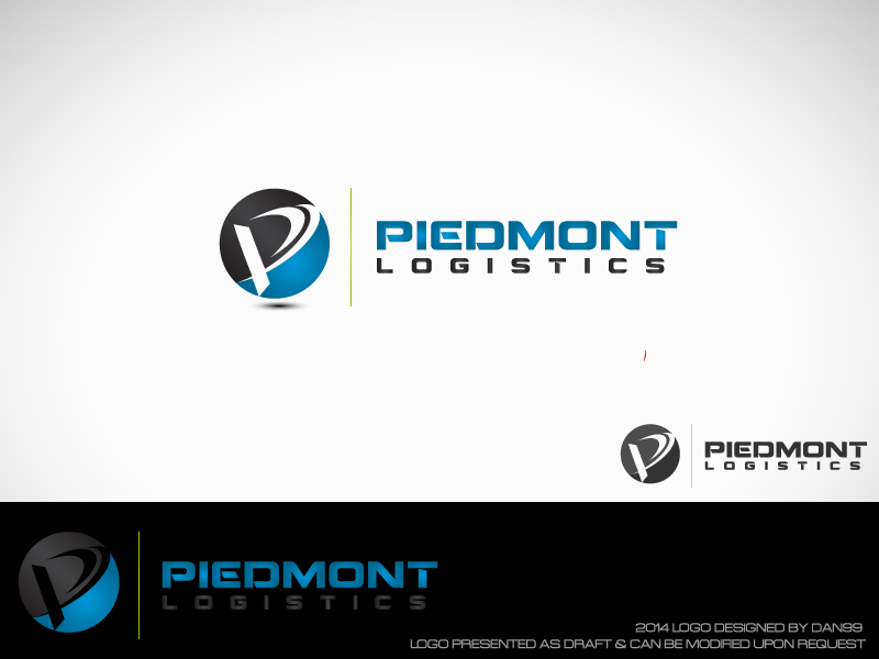 Modern, Professional, Logistics Logo Design for Piedmont Logistics by ...