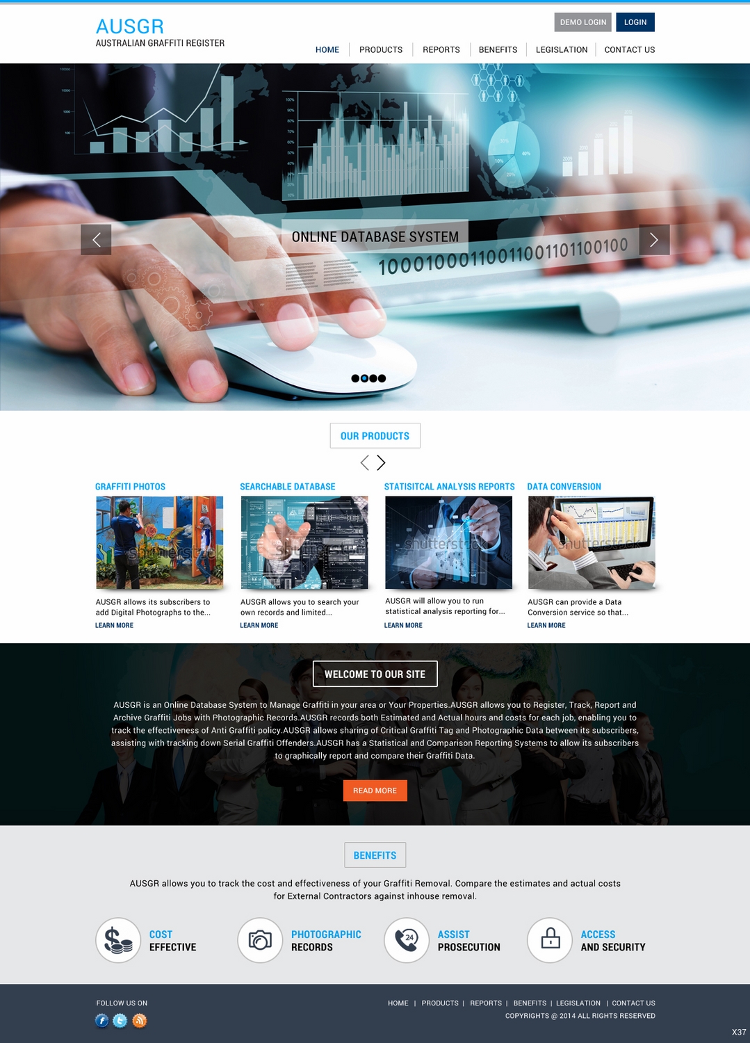 Professional, Serious, Management Web Design for a Company by pb ...