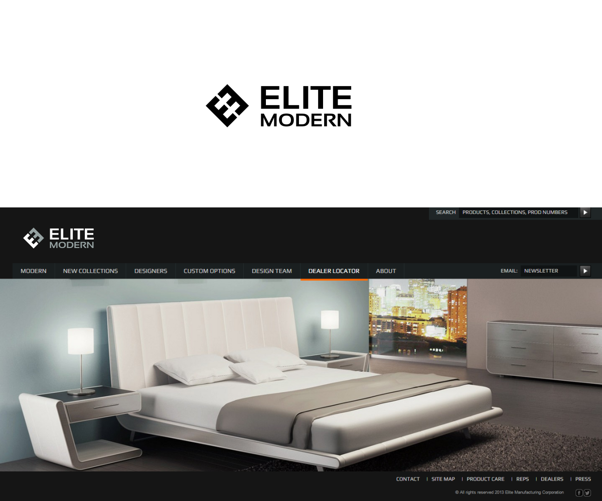 Upmarket, Serious, It Company Logo Design for Elite Modern by esmmero ...